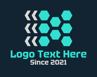 Hexagon Logo Designs | Make An Hexagon Logo | BrandCrowd