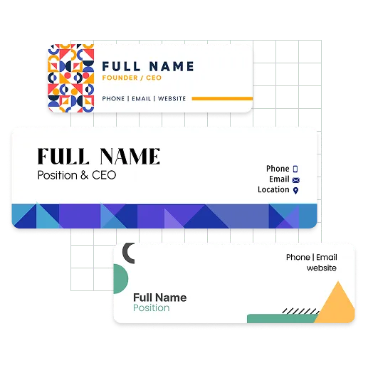 Email Signatures | Create Free Email Signatures In Seconds - | Design.com
