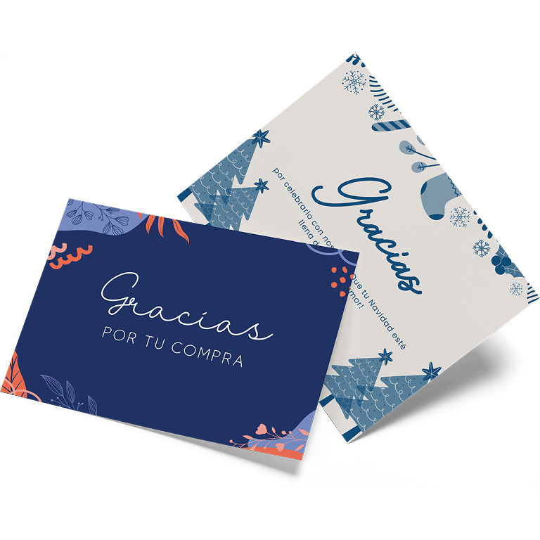 Tarjetas De Agradecimiento Thank You Personalizadas