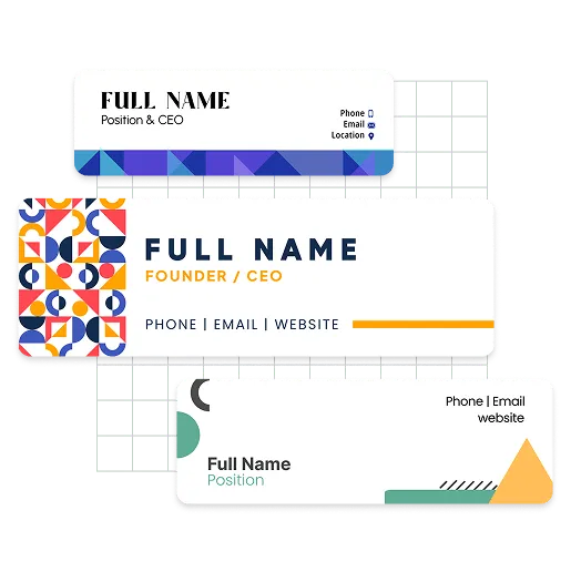 Email Signatures | Create Free Email Signatures In Seconds - | Design.com