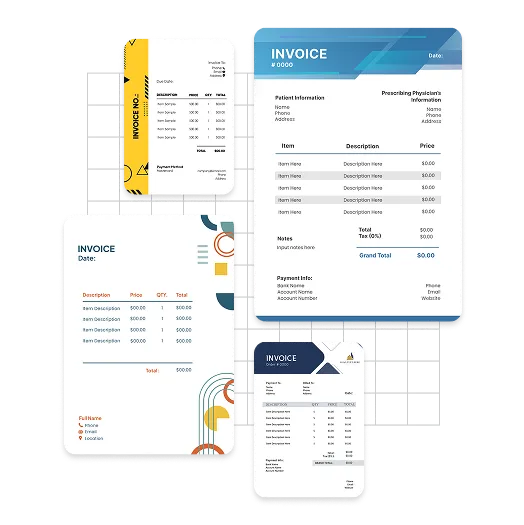 Invoices | Make an Invoice in Minutes | Free to Try! | Design.com