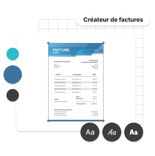 Factures | Créez une facture en quelques minutes | Essayez gratuitement ...