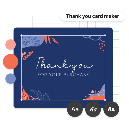 Thank You Cards | Create Free Thank You Cards In Minutes - | Design.com
