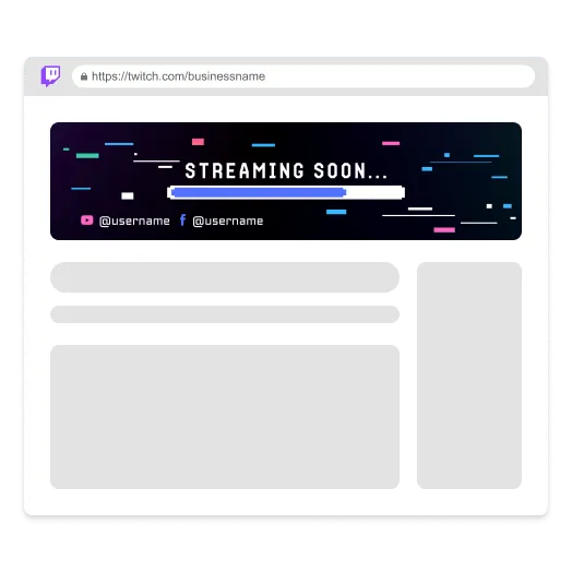 Twitch Banners | Create Free Twitch Banners In Minutes - | Design.com
