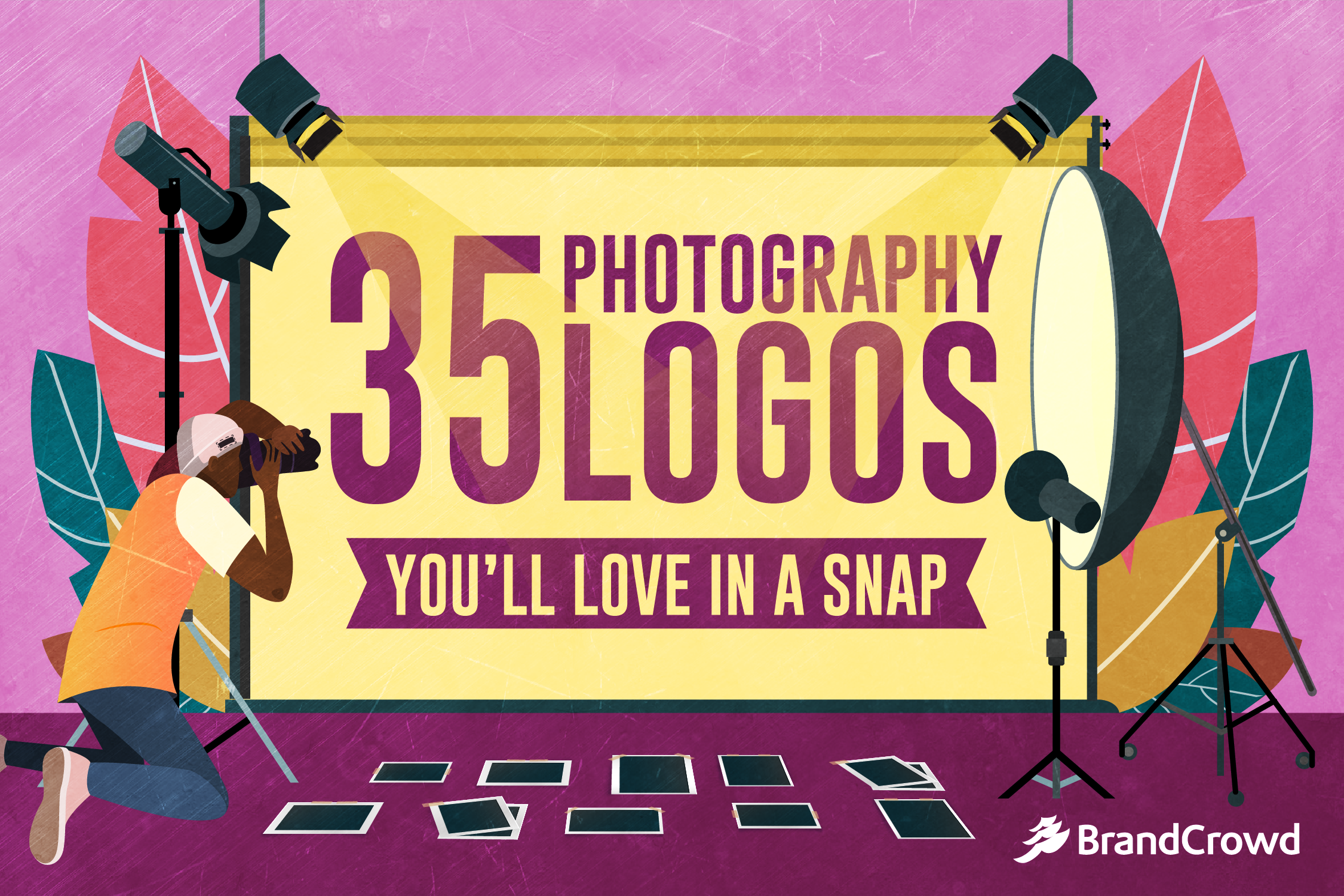 35 Photography Logos You’ll Love In A Snap - BrandCrowd Blog | BrandCrowd