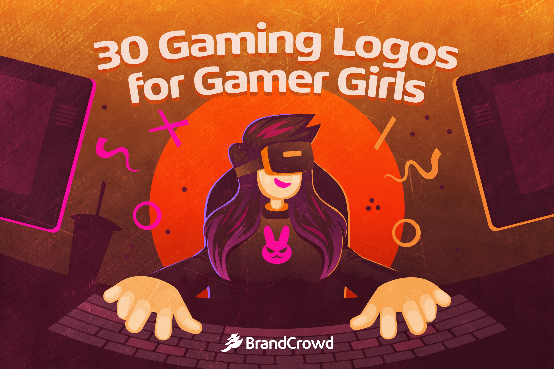 30 Gaming Logos for Gamer Girls - BrandCrowd Blog | BrandCrowd