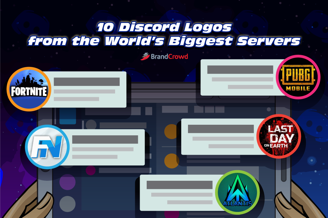 10 Discord Logos from the World’s Biggest Servers - BrandCrowd Blog ...