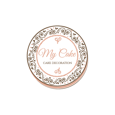 round cake logo