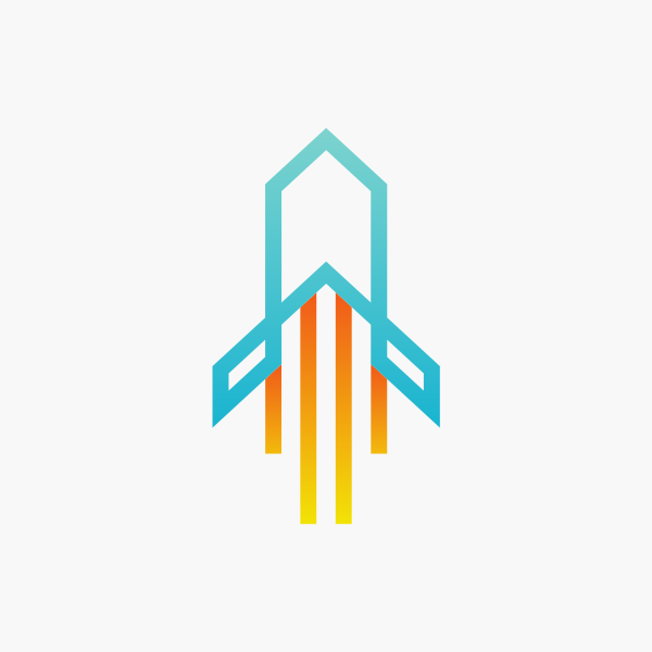 Vertical Line Logo Design