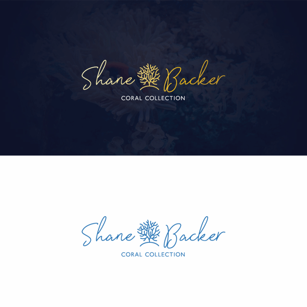 Dive into Design: 69 Top Coral Logos for Aquatic Businesses ...