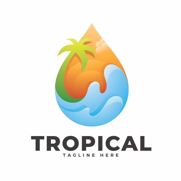 48 Tropical Logos For Fresh and Vibrant Branding - BrandCrowd Blog ...