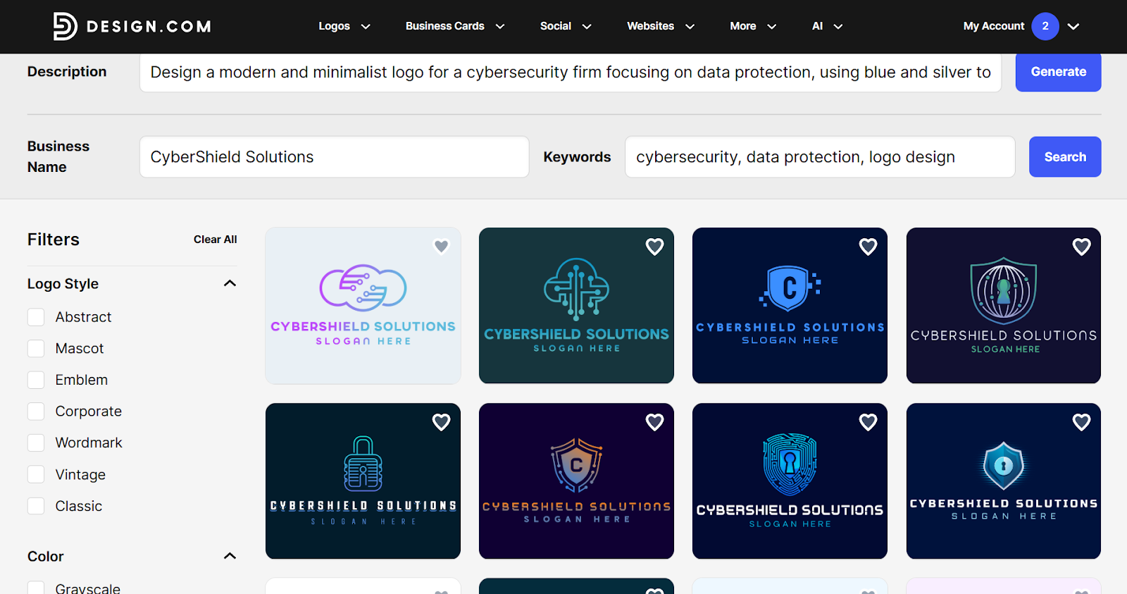 Sample Prompt For Logo Design