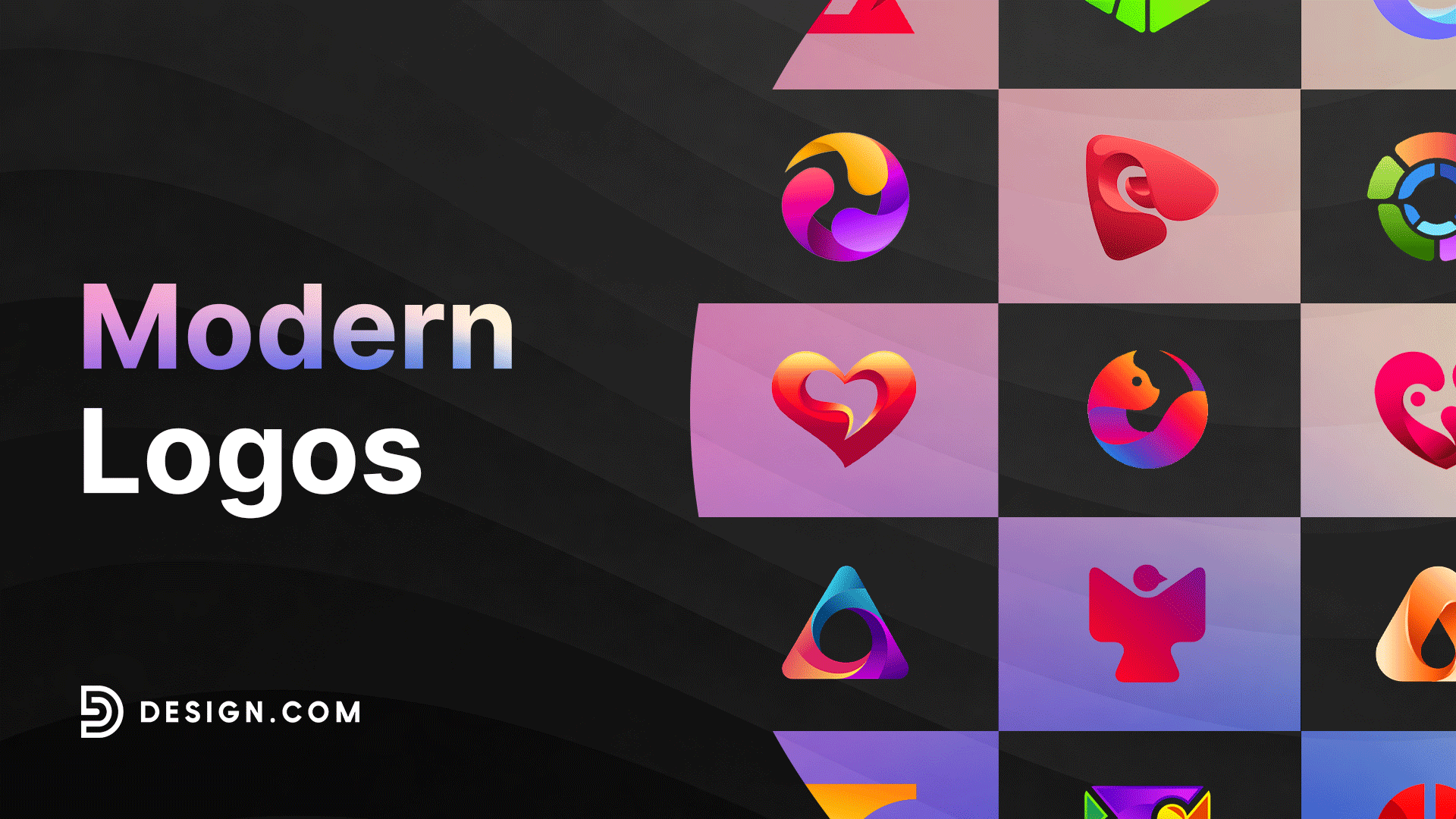 50 Inspiring Modern Logos - Design.com Blog | Design.com