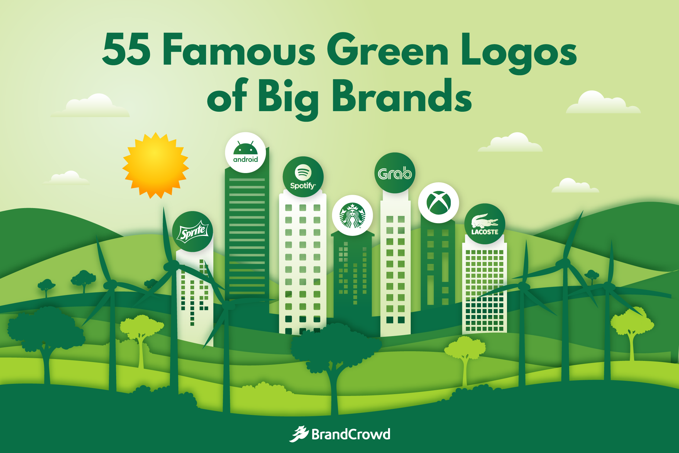 Green Brand Logos