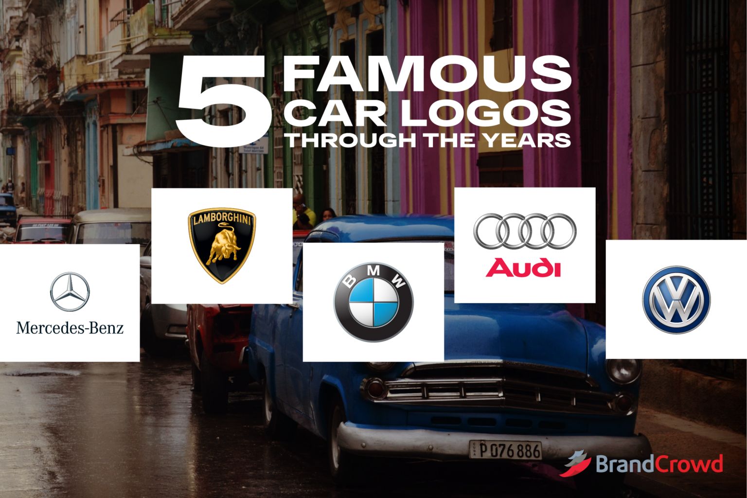 5 Famous Car Logos Through The Years | BrandCrowd blog