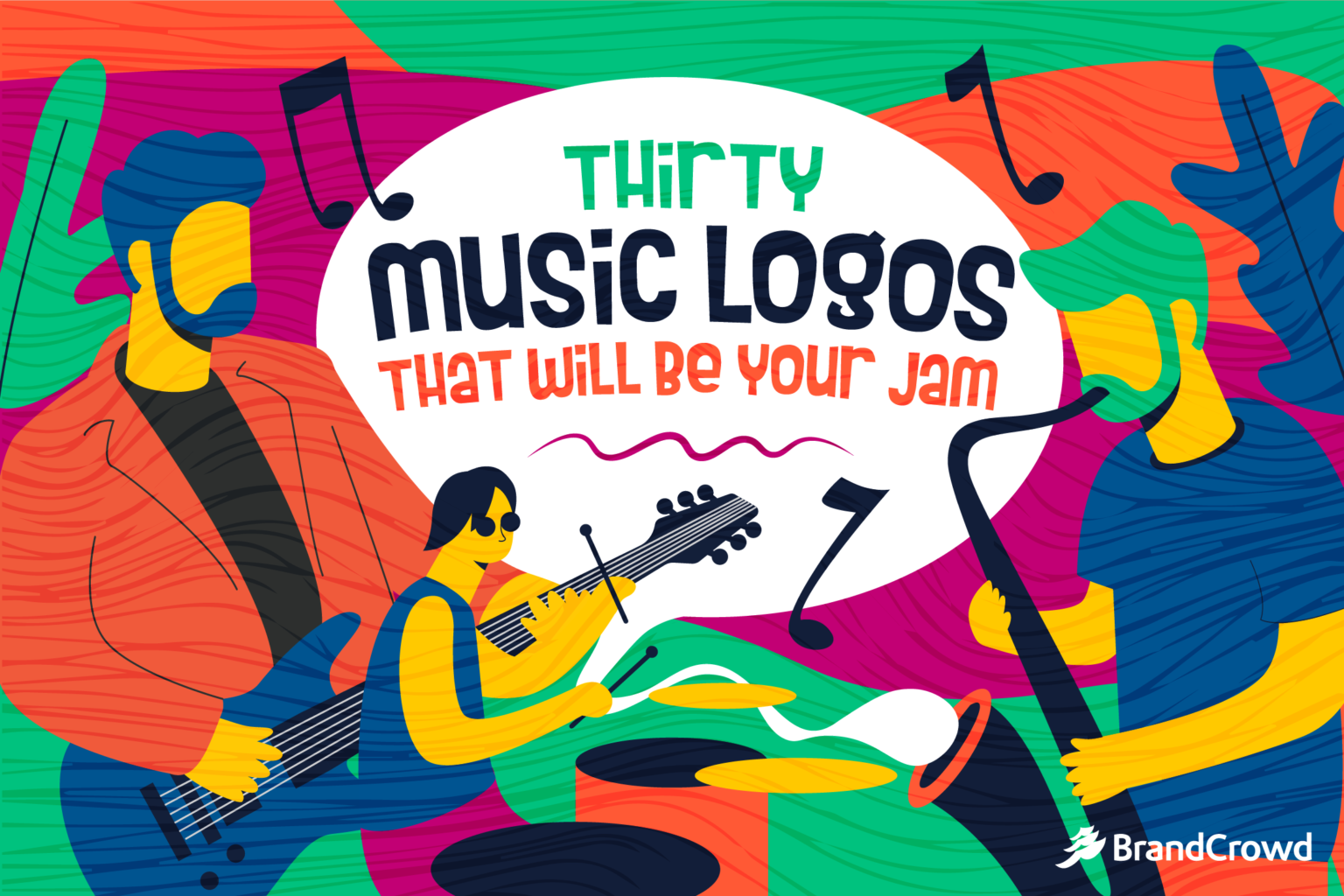 30 Music Logos That Will Be Your Jam | BrandCrowd blog