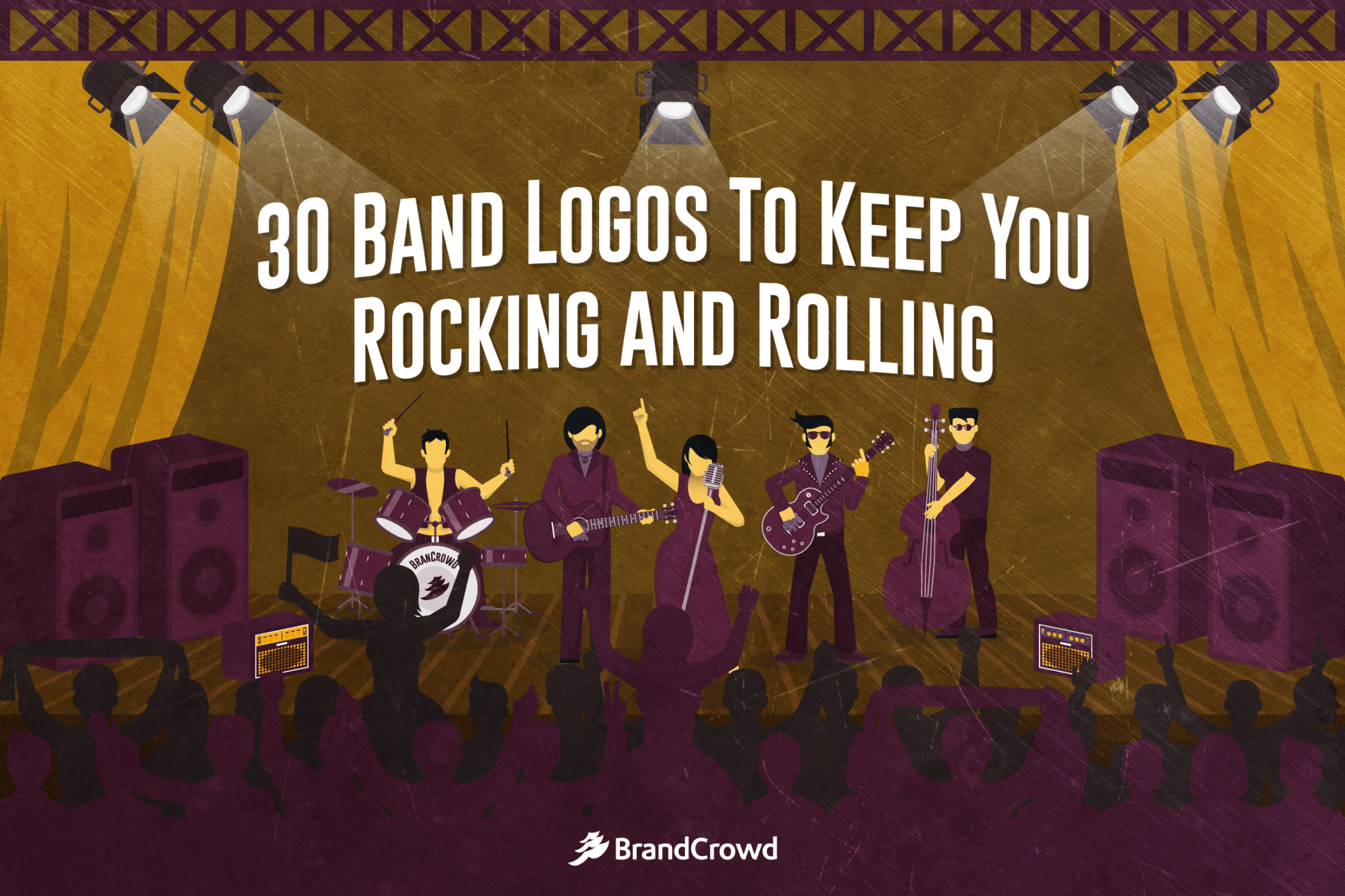 30 Band Logos To Keep You Rocking and Rolling | BrandCrowd blog