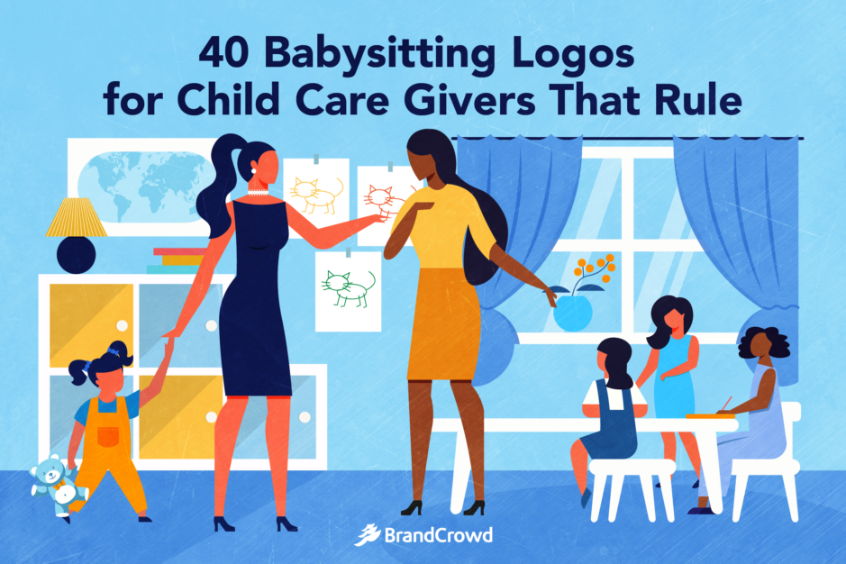 40 Babysitting Logos for Child Care Givers That Rule | BrandCrowd blog