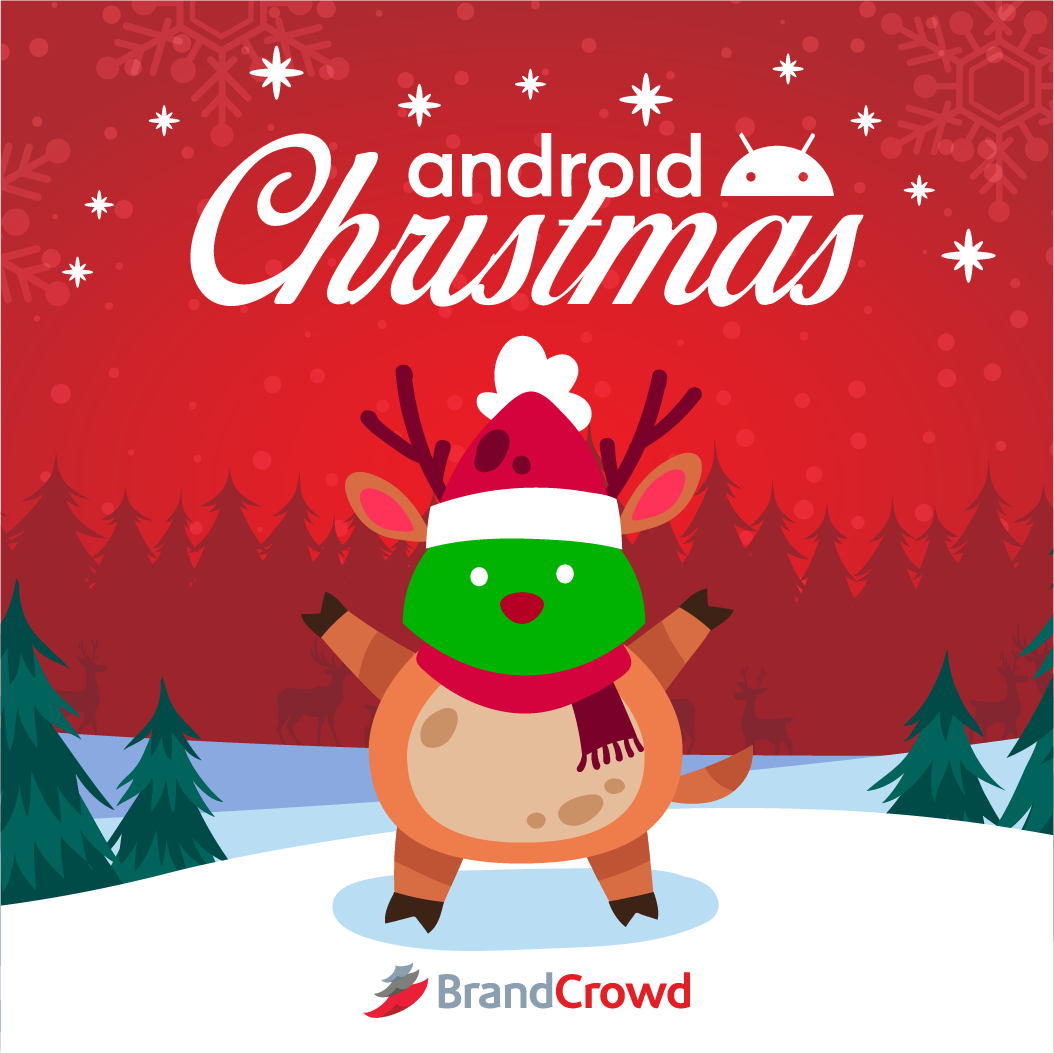 Android Christmas | BrandCrowd blog