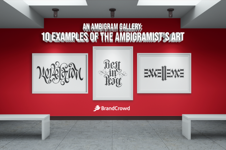 An Ambigram Gallery: 10 Examples of the Ambigramist’s Art | BrandCrowd blog