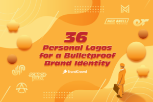 36 Personal Logos for a Bulletproof Brand Identity | BrandCrowd blog