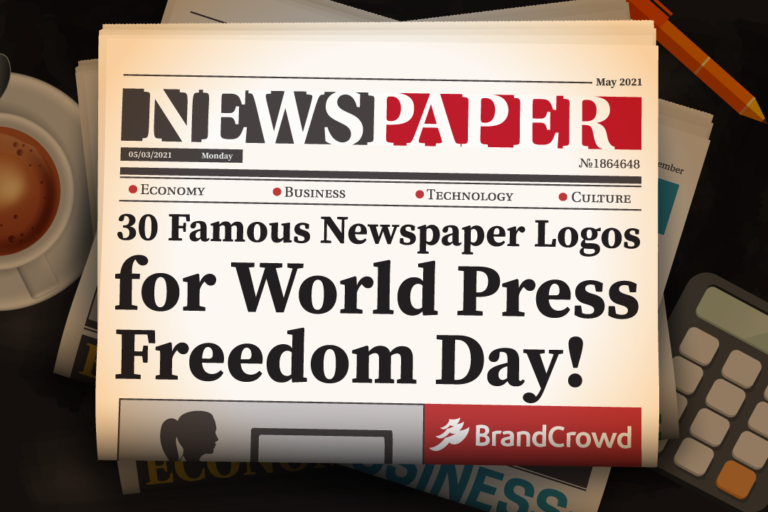 30 Famous Newspaper Logos for World Press Freedom Day | BrandCrowd blog