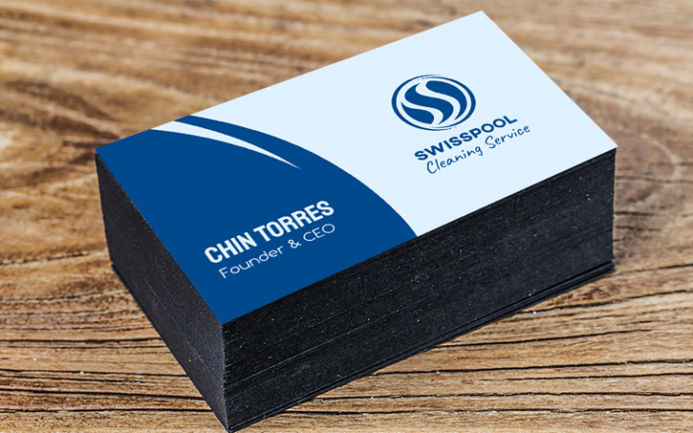 23 Swimming Pool Business Card Ideas for Clubs and Companies ...