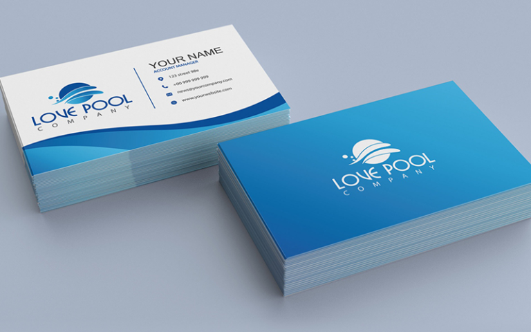 23 Swimming Pool Business Card Ideas for Clubs and Companies ...
