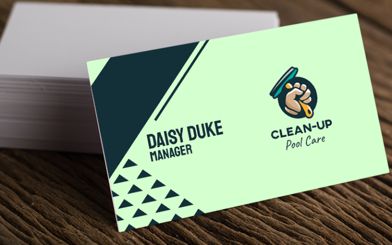 23 Swimming Pool Business Card Ideas for Clubs and Companies ...