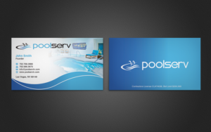 23 Swimming Pool Business Card Ideas for Clubs and Companies ...