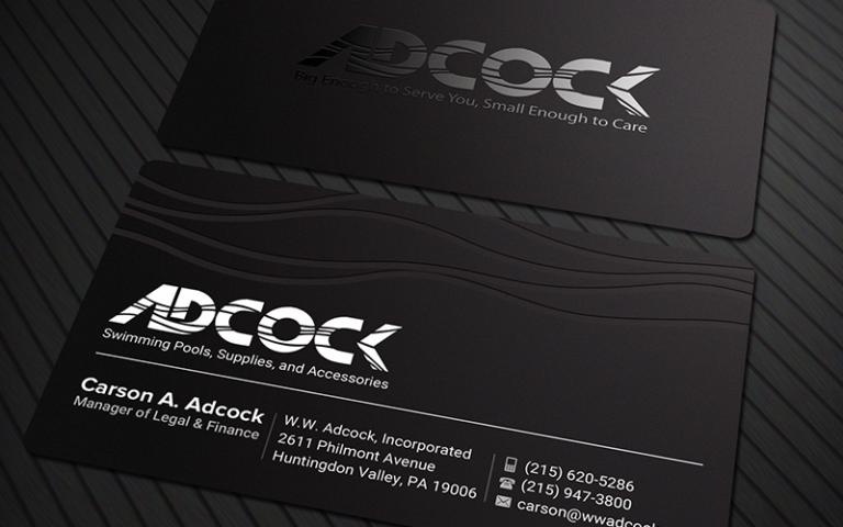 23 Swimming Pool Business Card Ideas for Clubs and Companies ...