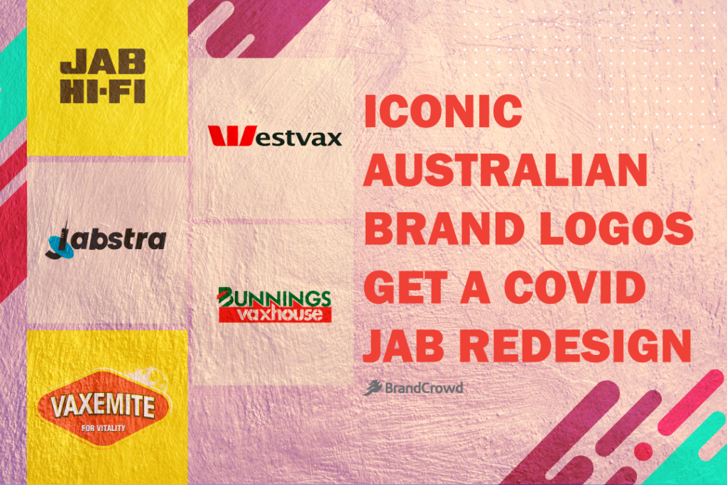 Iconic Australian Brand Logos get a COVID Jab Redesign | BrandCrowd blog