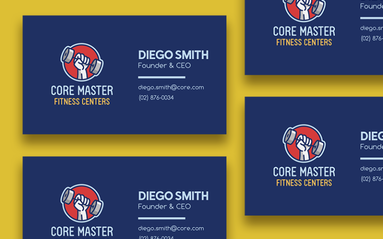 40 Fitness Business Cards for Gyms and Trainers | BrandCrowd blog