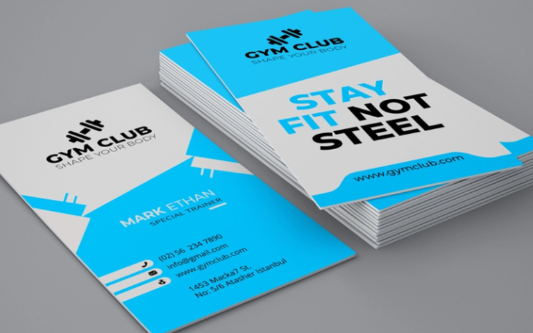 40 Fitness Business Cards for Gyms and Trainers | BrandCrowd blog