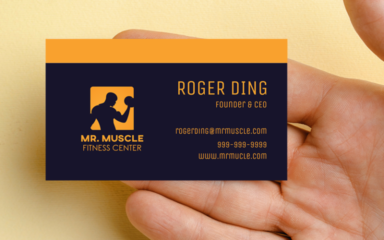40 Fitness Business Cards for Gyms and Trainers | BrandCrowd blog
