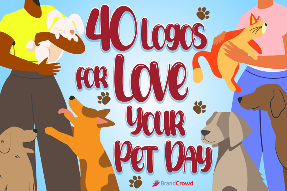 40 Pet Logos for Love your Pet Day | BrandCrowd blog