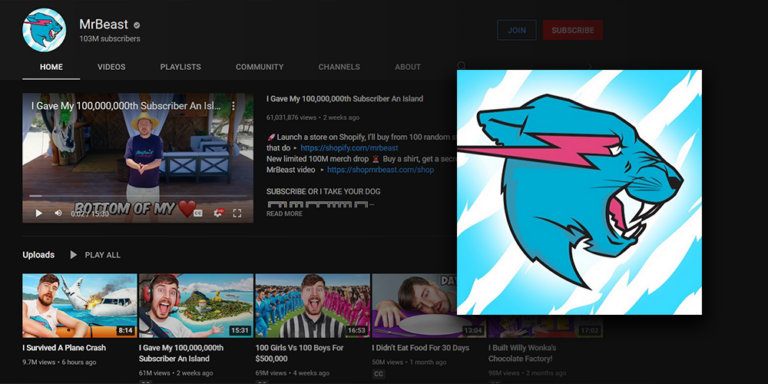 Famous YouTube Logos: Highest Subscription 2022 | BrandCrowd blog