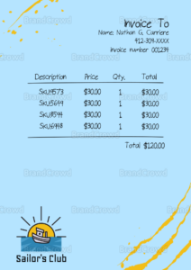 A Guide to Creating Professional Invoices | BrandCrowd blog