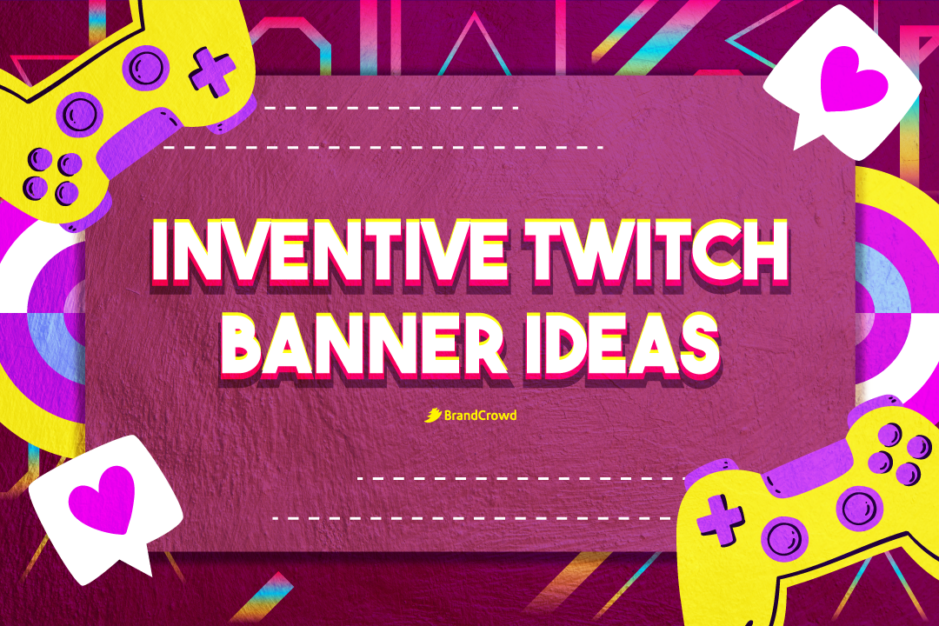 22 Inventive Twitch Banner Ideas | BrandCrowd blog