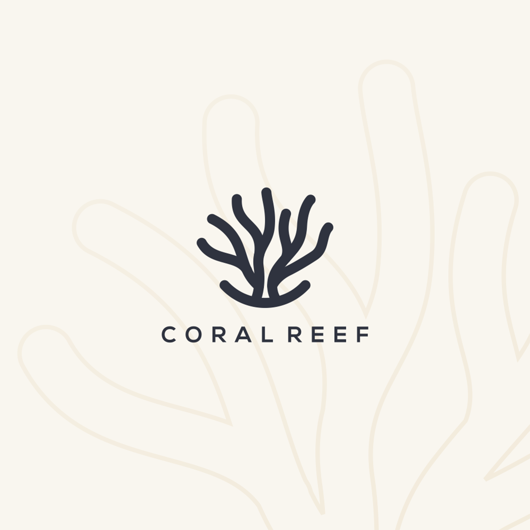 Dive into Design: 69 Top Coral Logos for Aquatic Businesses ...