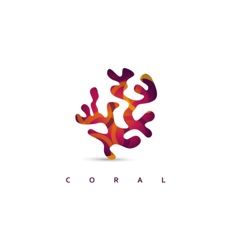 Dive into Design: 69 Top Coral Logos for Aquatic Businesses ...