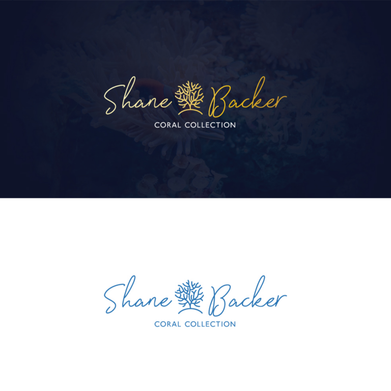 Dive into Design: 69 Top Coral Logos for Aquatic Businesses ...