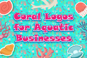 Dive into Design: 69 Top Coral Logos for Aquatic Businesses ...
