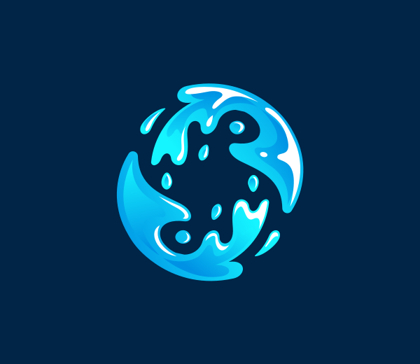 Logo Trends 2025: Liquid Logos | BrandCrowd blog