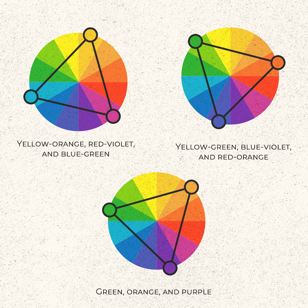 Mastering Triadic Color Schemes: A Guide for Modern Brands | BrandCrowd ...